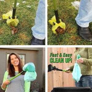 Catch-N-Go! Catcher Scooper, with Pouch Dispenser & Handle Tie Bags ...